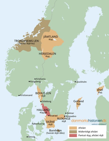 Fra middelalder over reformation til tidlig moderne tid